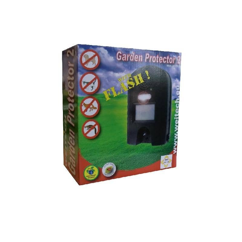 Weitech Garden Protector 2 Ultrasoon en Flits - Tuinmachineconcurrent
