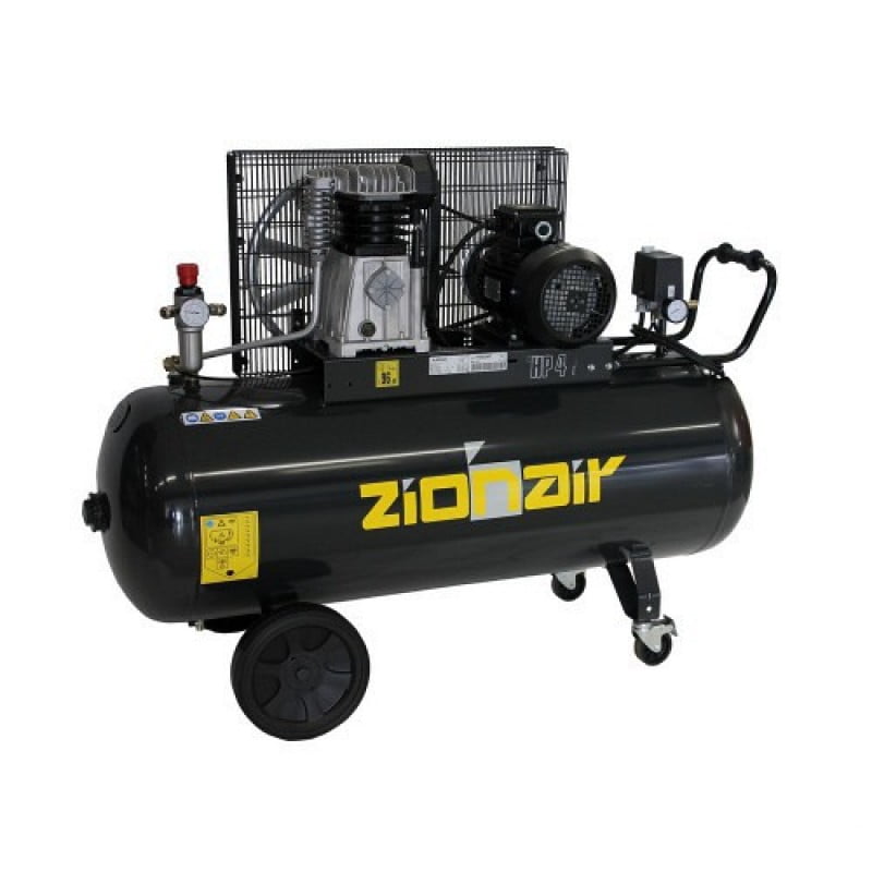 Zion Air Compressor 3KW 400V 10bar 200ltr tank - Tuinmachineconcurrent