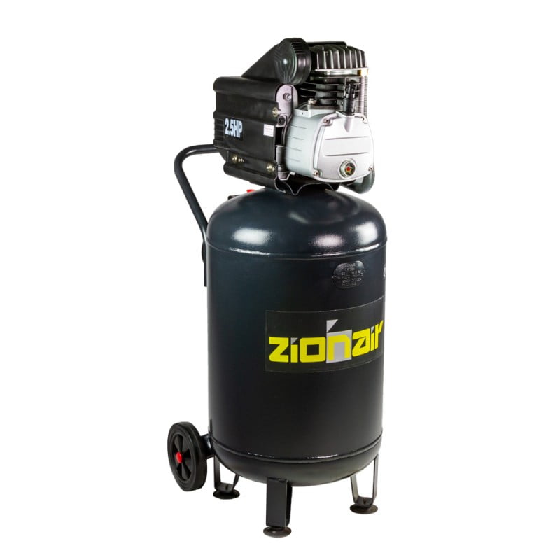 Zion Air Compressor 2kW 230V 8bar 50ltr tank - Tuinmachineconcurrent